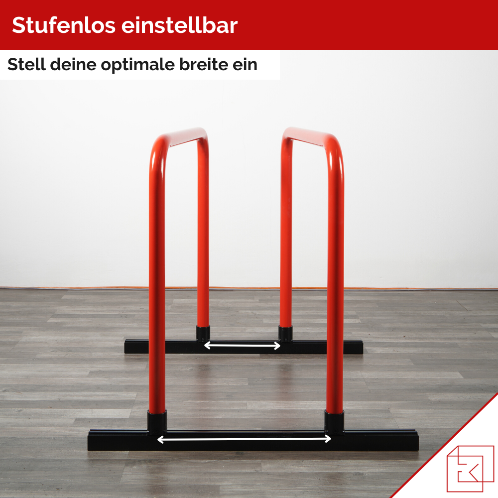 HIGH PARALLETTES von FITNESSKIT | Mobile Dip-Bars – FITNESSKIT GmbH